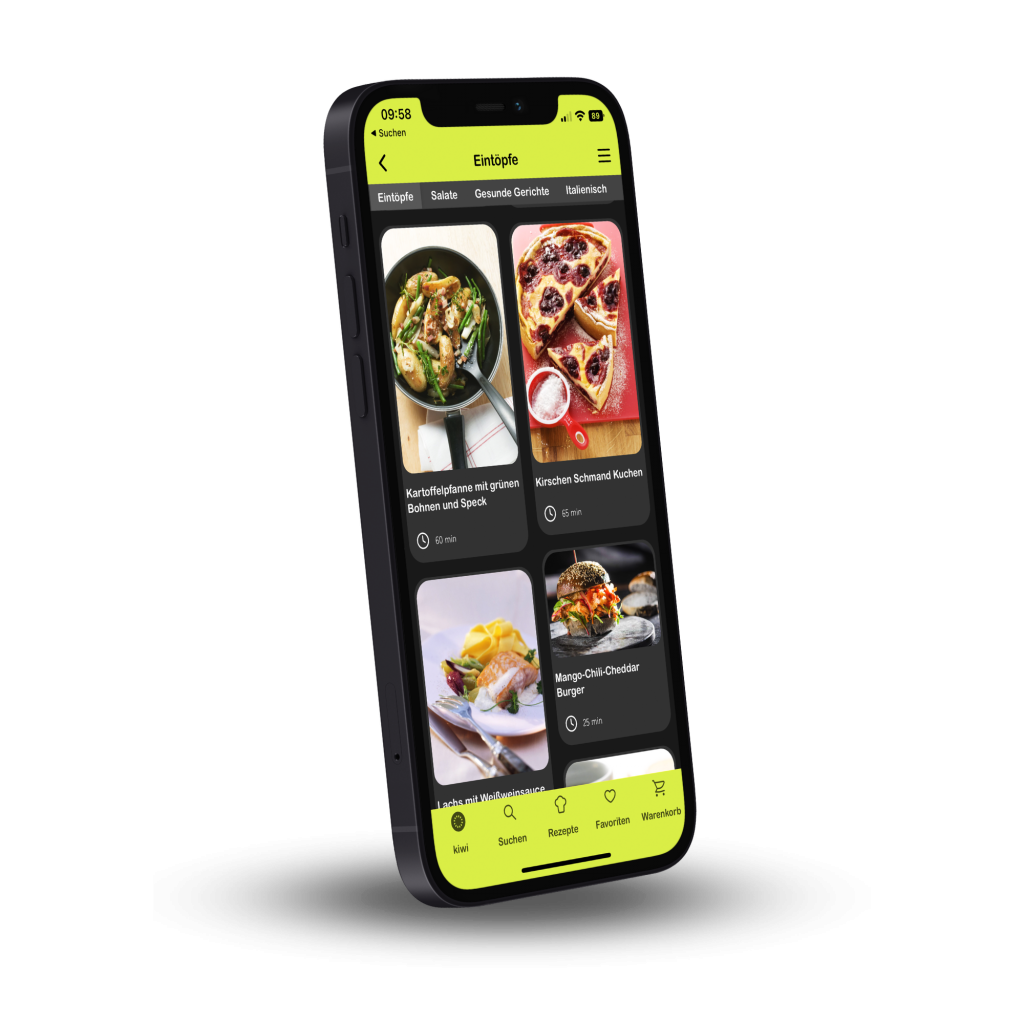Kiwi Delivery – Lebensmittel liefern lassen